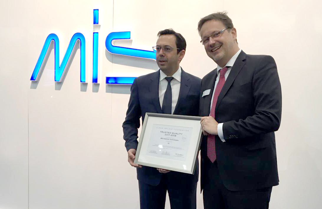 MIS Implants Surface Quality Proven Once Again | MIS Dental Implants